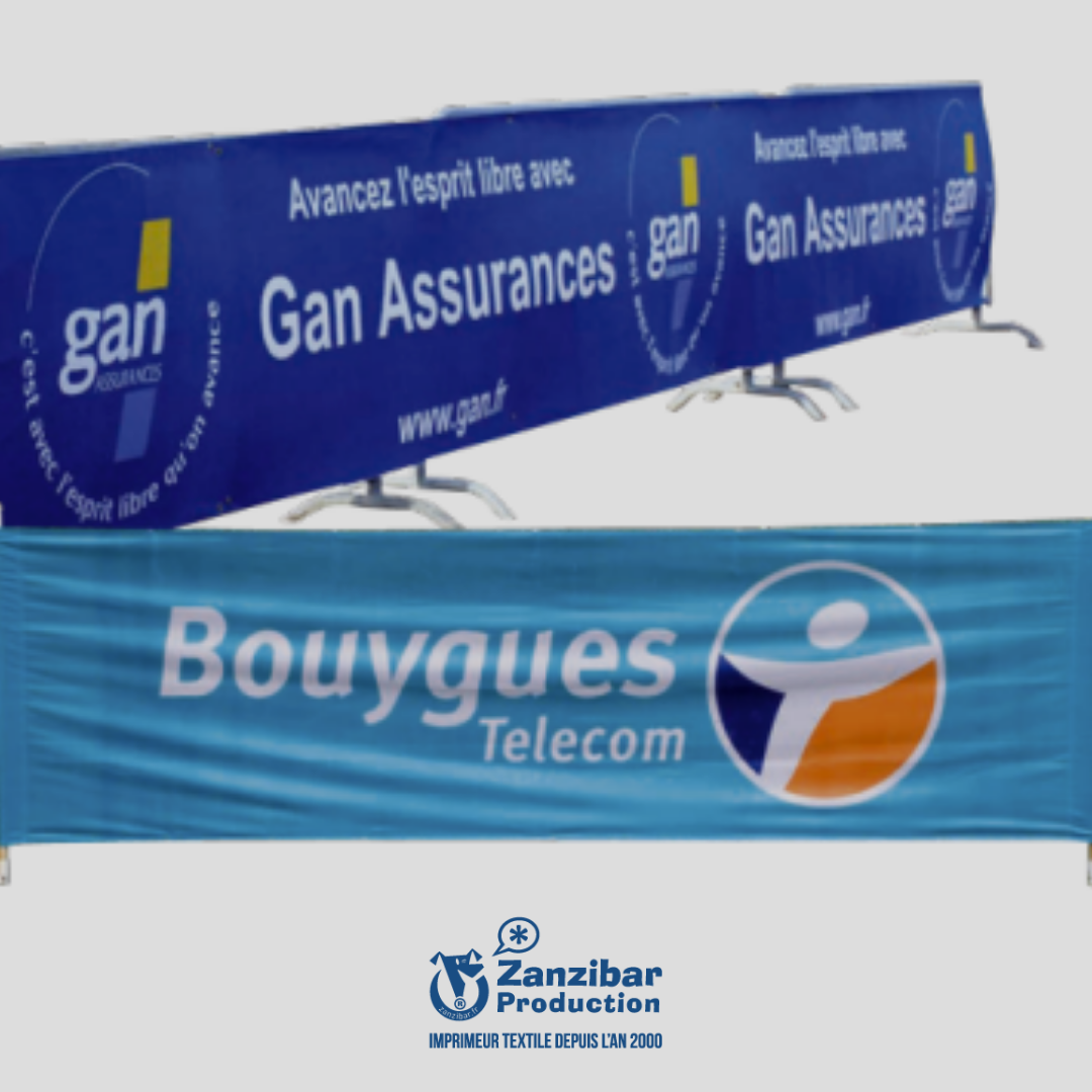 Banderole personnalisée : Création banderole publicitaire à personnaliser